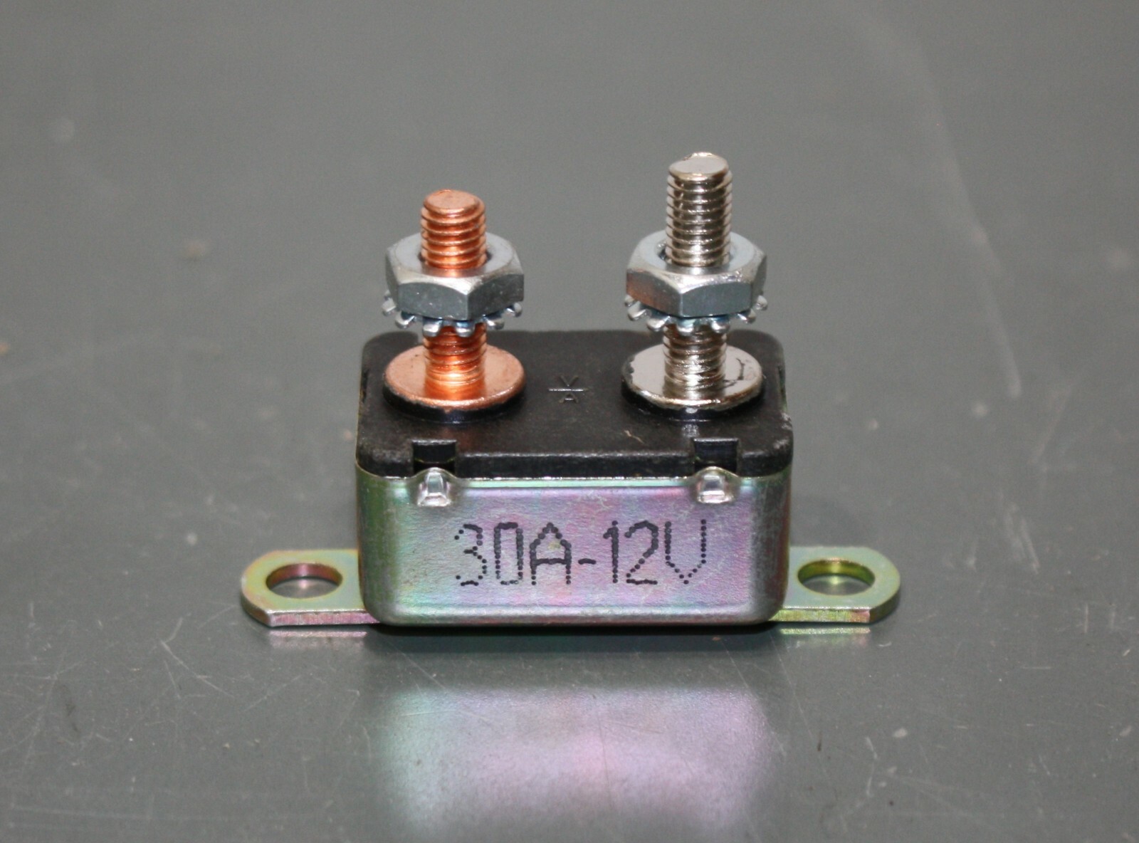 (2) Eaton Bussmann Shortstop Breaker 122A30-B6M, 12V DC, 30A, Type II ...