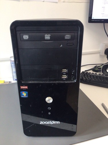 Zoostorm PC Tower - Faulty - See Description | eBay UK