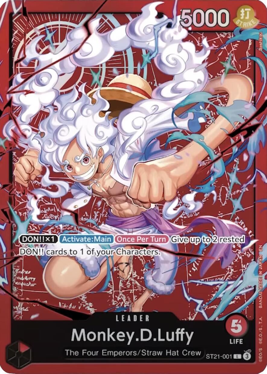 Monkey.D.Luffy - ST21-001 (Luffy Deck) ST21-001 Learn Together Deck Set ...