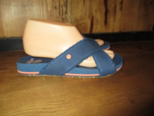 Women's, Vionic Beach, Navy Blue Canvas, Slip on, Sandals, size 7 | eBay
