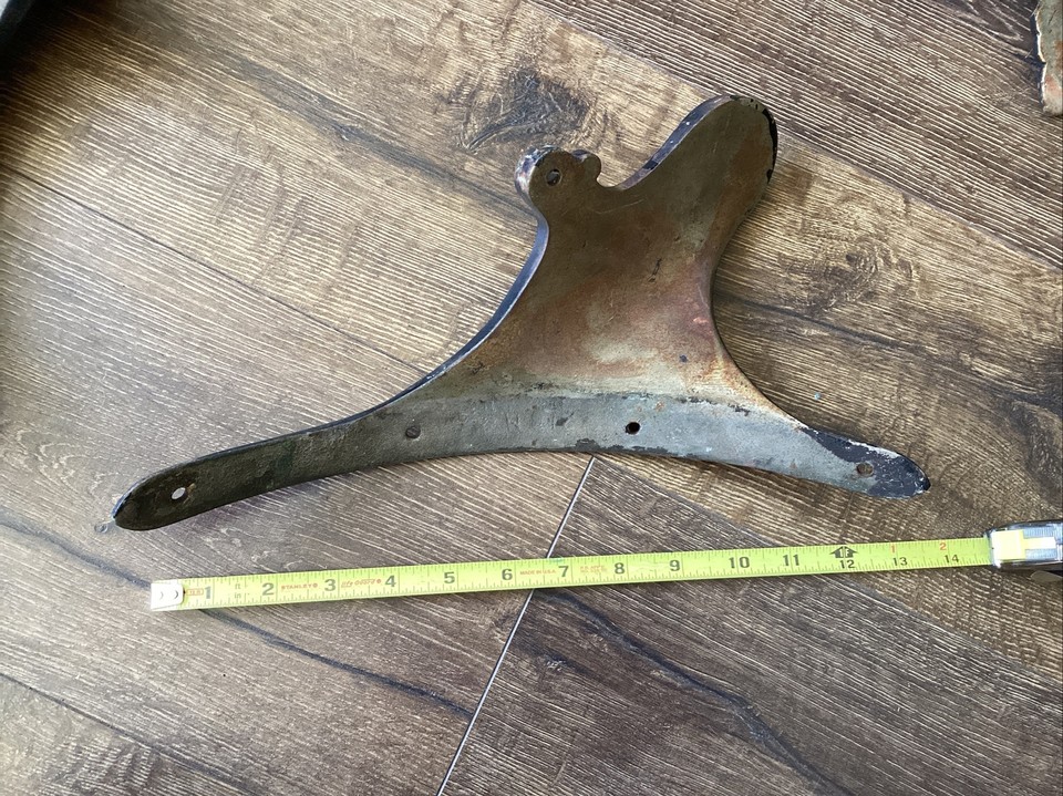 Antique Koken Congress Barber Chair Parts Back Rest Brackets Cast Iron ...