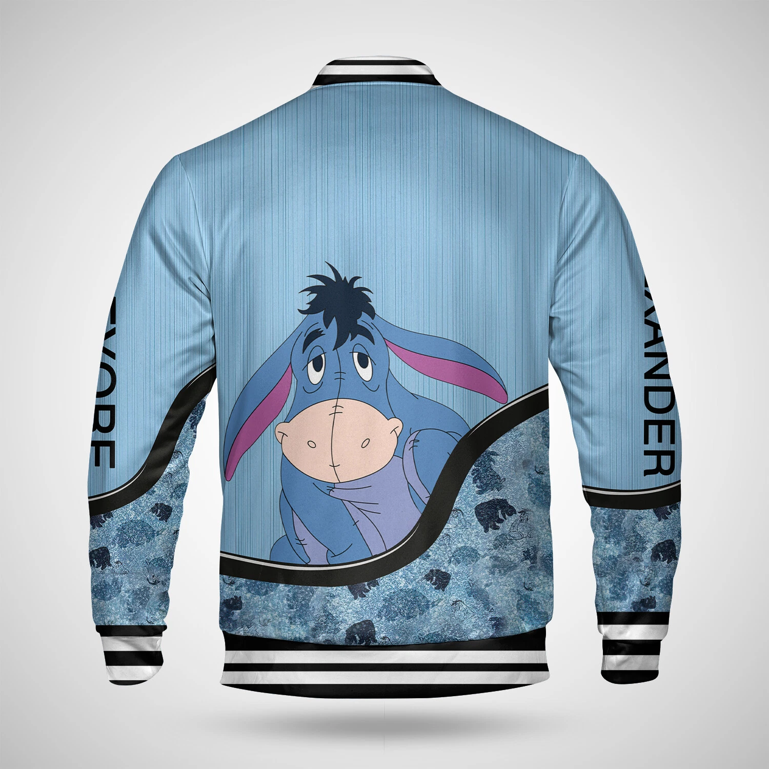 Personalized Never Too Old For Eeyore Donkey Winnie The Pooh Jacket ...