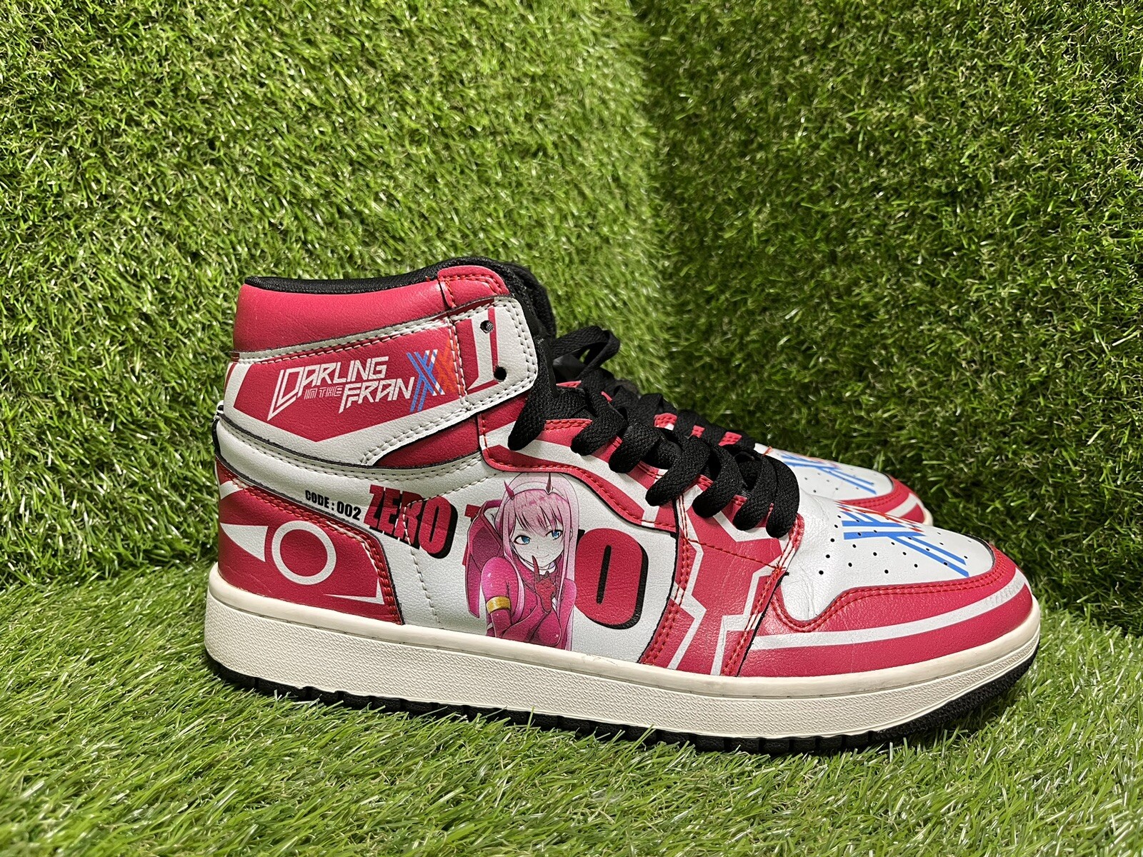 Darling In the Franxx Zero Two Red Sneakers Men’s Siz… - Gem