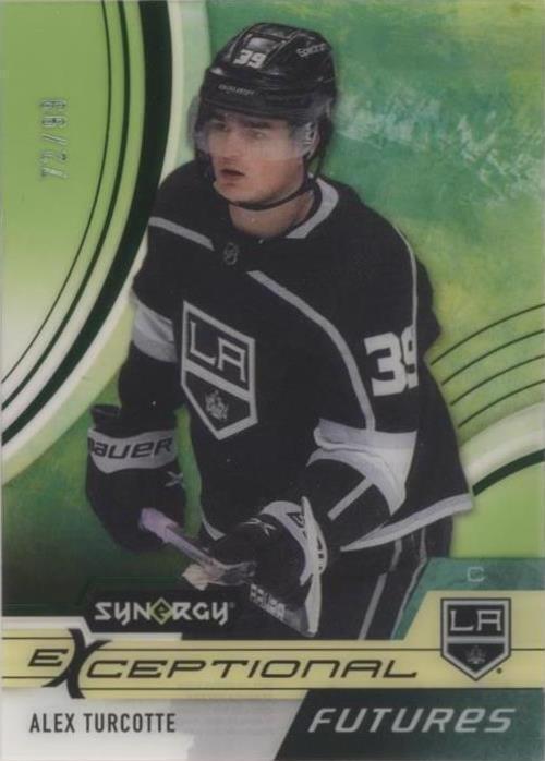 2021-22 Upper Deck Synergy - Exceptional Futures Alex Turcotte #EF-AT ...