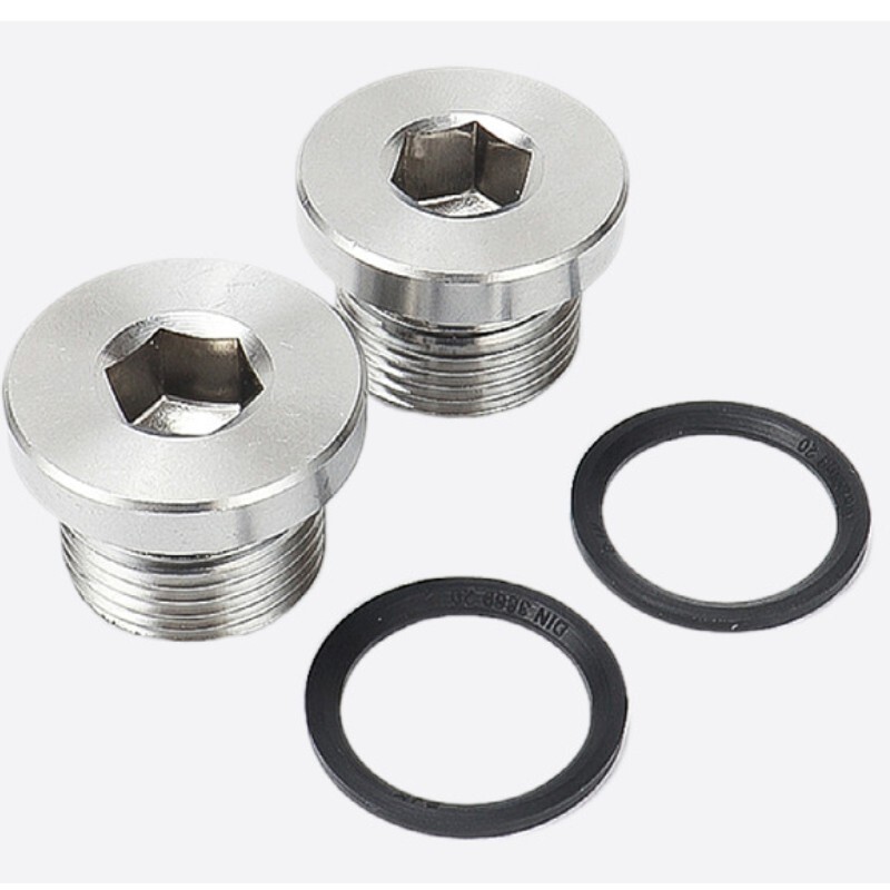 Stainless Steel Inner Hex Head M16x1.5 Pipe Fitting Plug with Seal Ring ...
