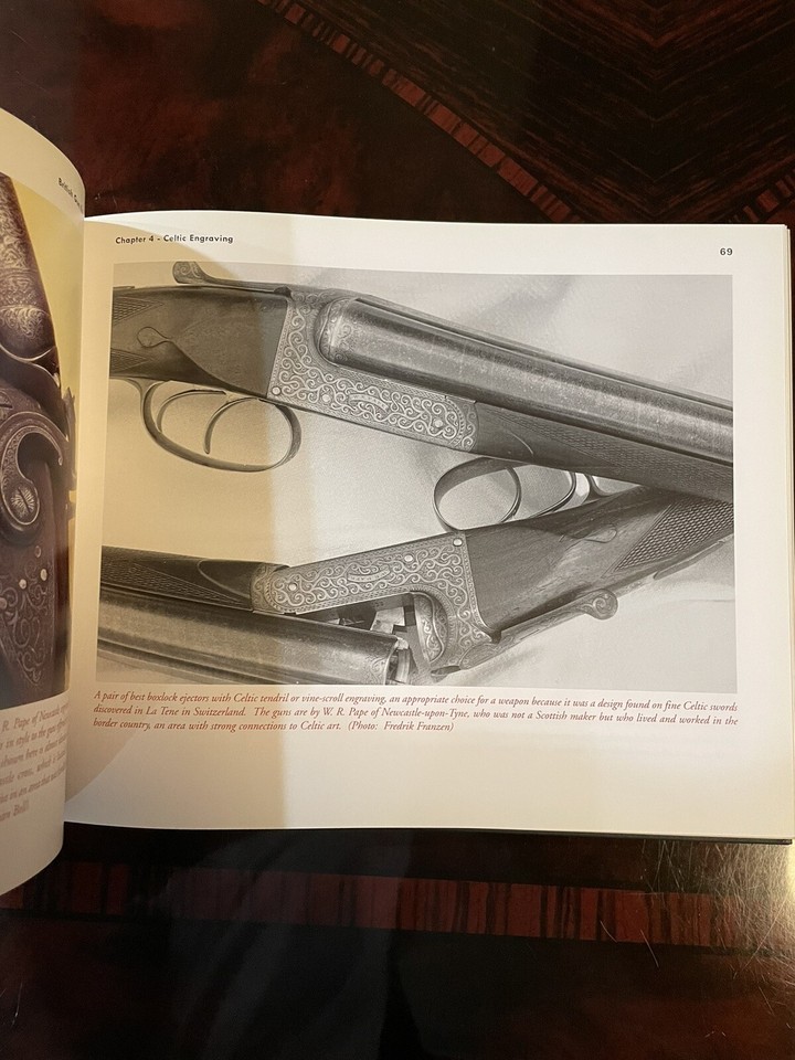 British Gun Engraving By Douglas Tate Signed & Numbered Copy Hunting ...