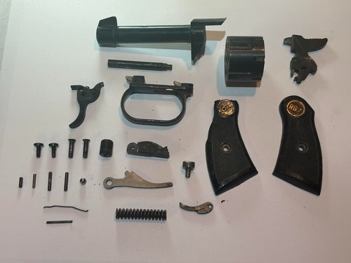 Rohm RG7 .22 LR Revolver USED PARTS KIT Barrel, Cylinder, Grips ...