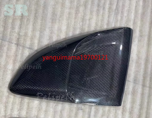 2*Real Carbon Rear Window Louver Side Vent For Porsche 718 Cayman ...