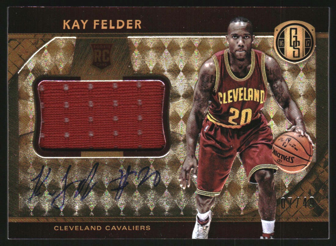 2016-17 Panini Gold Standard #336 Kay Felder Auto Jersey /49 | eBay