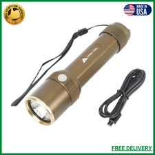 Defiant 2-pack 130 Lumen Rechargeable Flashlight and Power Bank for ...