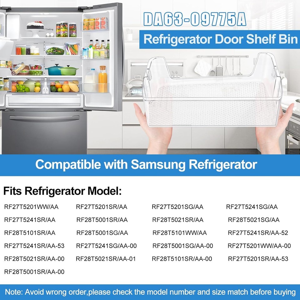 DA97-20984A DA63-09775A Refrigerator Door Bin Fits Samsung Fridge Door ...
