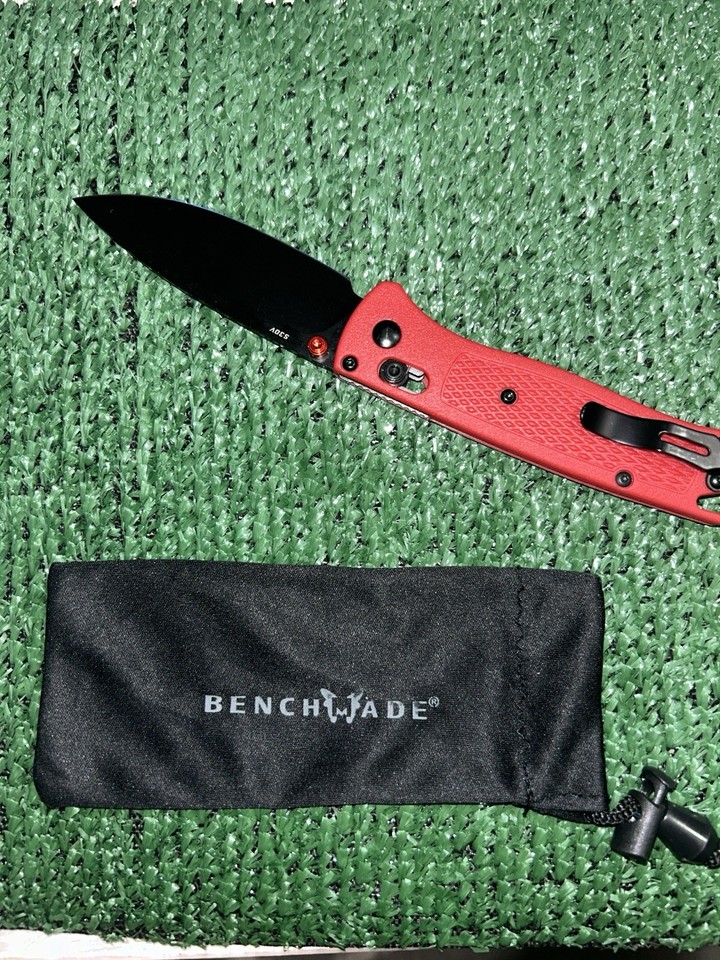 Benchmade Bugout Folding Knife - Red 535 | eBay