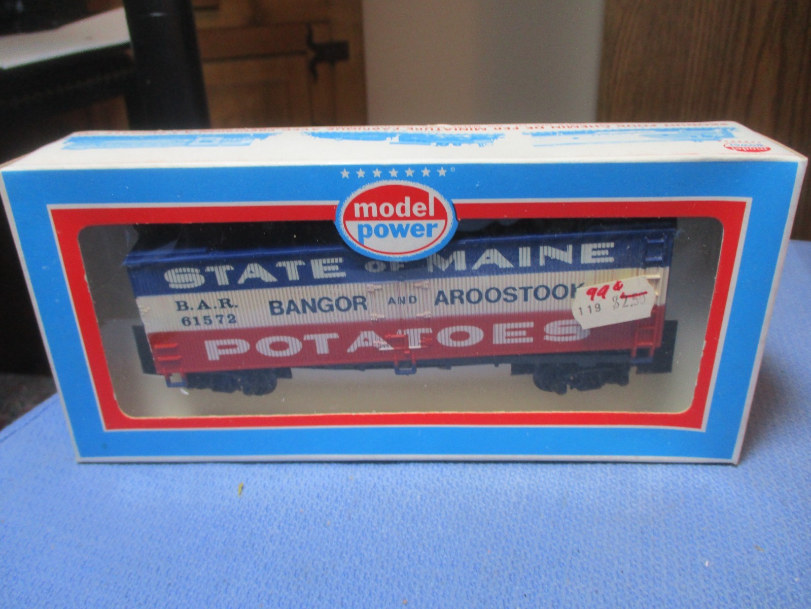 Model Power 9012 HO Scale State of Maine BAR-Maine Potatoes Wooden ...