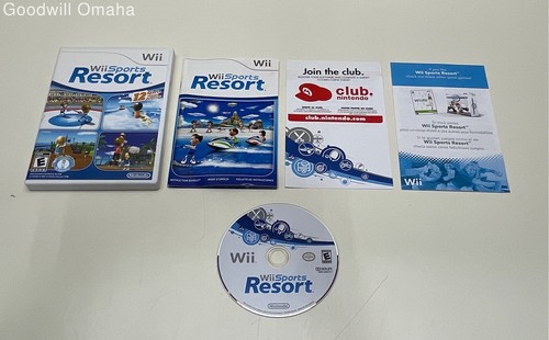 Nintendo Wii - Wii Sports Resort + Case and Manuals - Boot Tested | eBay