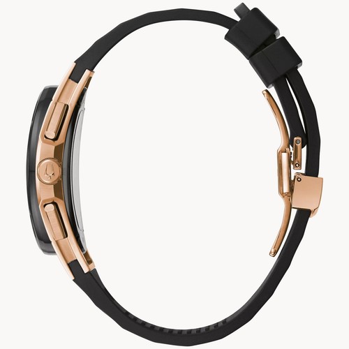 98A185 Bulova Curv Chronograph Black Dial Men's Watch | eBay