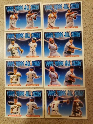 Topps 1993 TOPPS PROSPECTS, MANAGER AND FUTURE START 8 CARDS GREAT ...