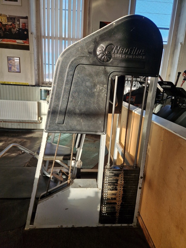 Nautilus Super Pullover Machine 1st Gen Commercial Gym Equipment SUPER ...