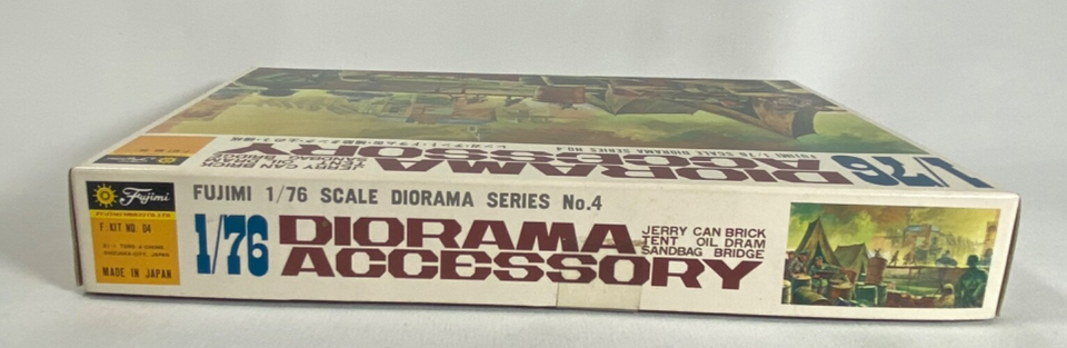 VTG Fujimi Diorama Accessory Kit No. 4 Scale 1/76 | eBay