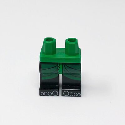 LEGO Minifigure Hips & Legs Adventurers Desert Green Kilt & Toes ...
