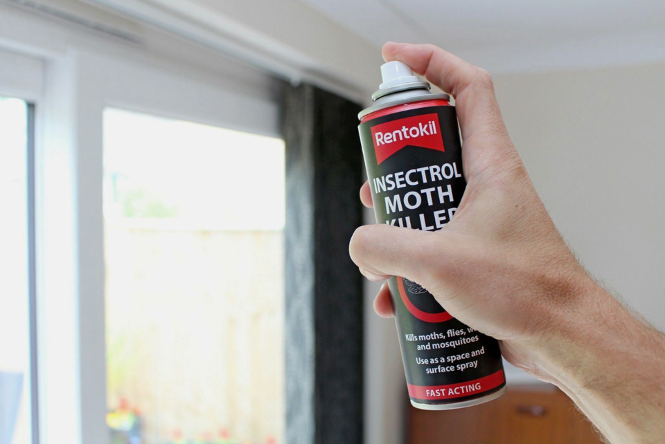 RENTOKIL INSECTROL MOTH KILLER SPRAY INSECT PEST CONTROL REPELLENT ...