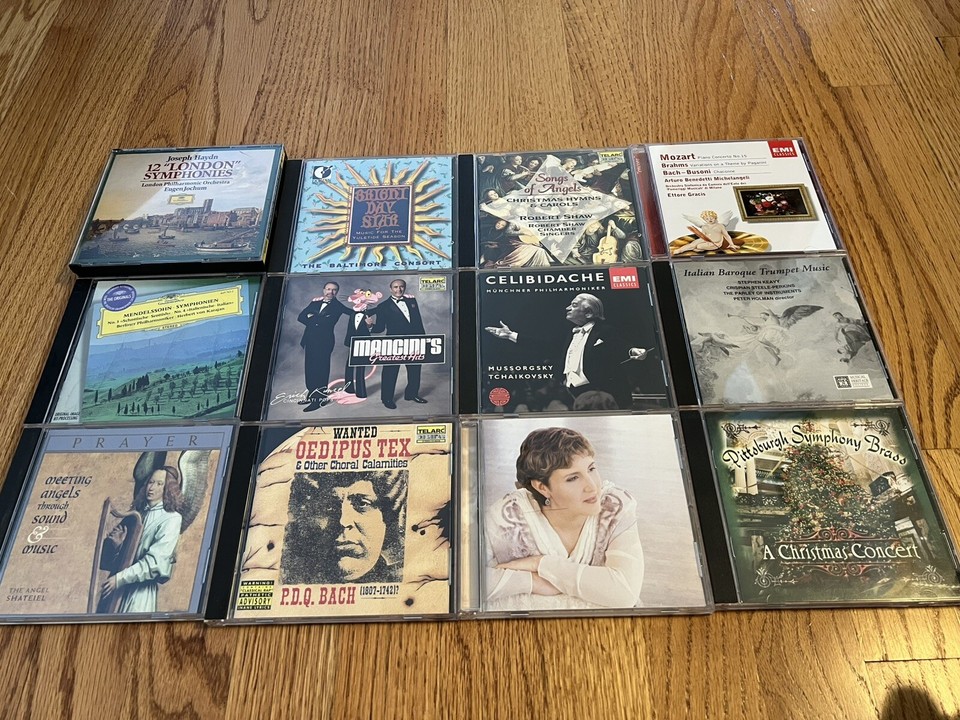 Huge Collection Of 108 Classical Music CD’s Many Double CD’s As Well ...