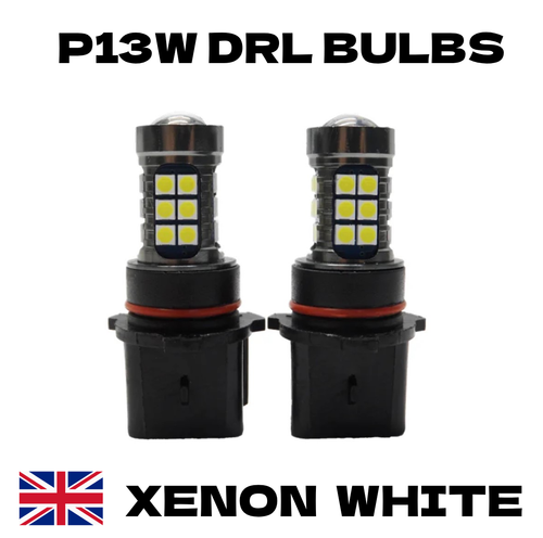 2X P13W CANBUS NO ERRORS DRL FOG HEADLIGHT BULBS AUDI VW SKODA YETI ...