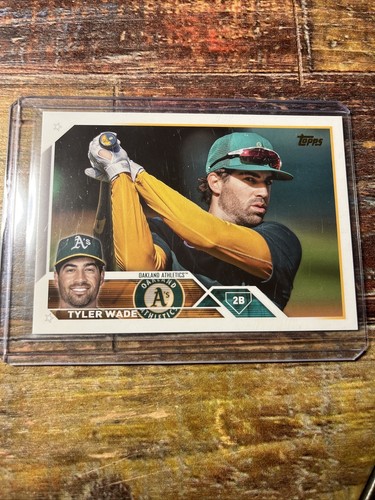 2023 Topps Update Tyler Wade Golden Mirror SSP IMAGE VARIATION US167 ...