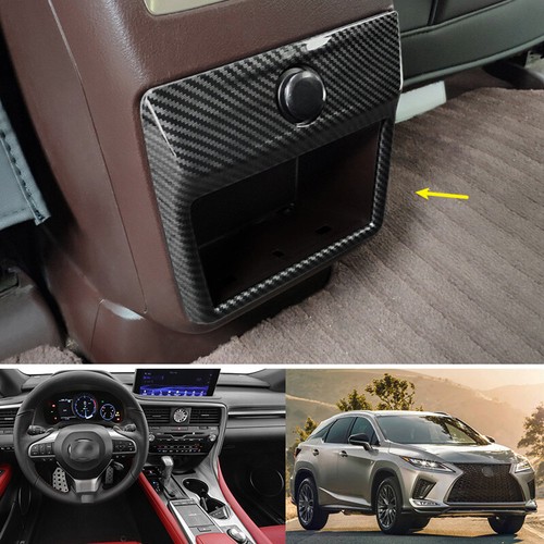 Carbon Fiber Rear Cigarette lighter Frame Trim For Lexus RX350 450h ...