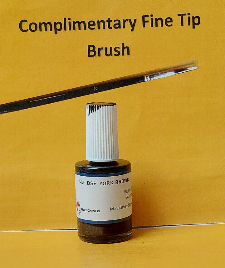For MG Code DSF YORK BROWN Touch Up Paint + Fine Tip Brush | eBay