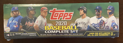 2020 Topps Complete Set GREEN Box Walmart Exclusive Series 1 + 2 ...