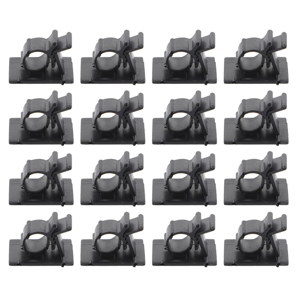 50 Pcs Household Cable Fixation Holder Adhesive Clips Harness Clamp ...