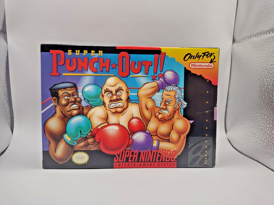 Super Punch Out (Super Nintendo Authentic BOX Inner Case Inserts ONLY ...