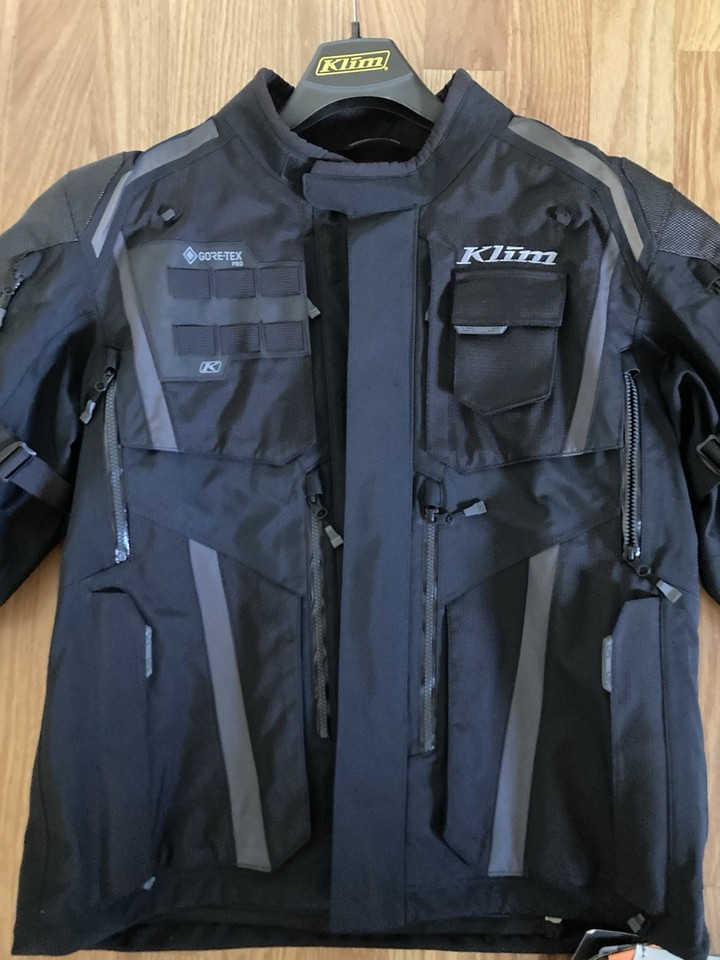 Klim Badlands Pro Armored Jacket, Stealth Black - Large | eBay