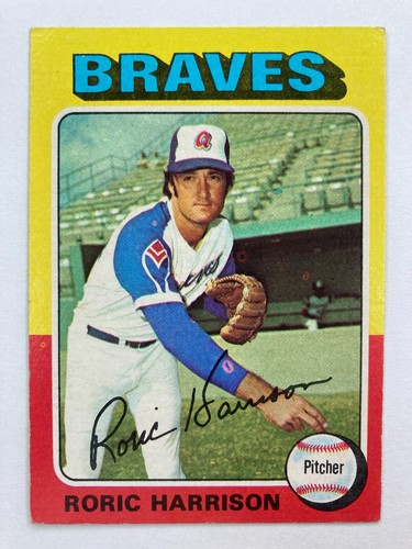 1975 Topps #287 Roric Harrison (Atlanta Braves) (B) | eBay