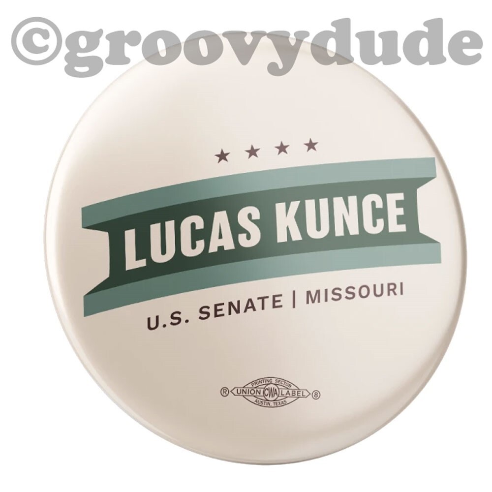Lucas Kunce Official 2022 For US Senate Missouri MO Campaign Pin ...