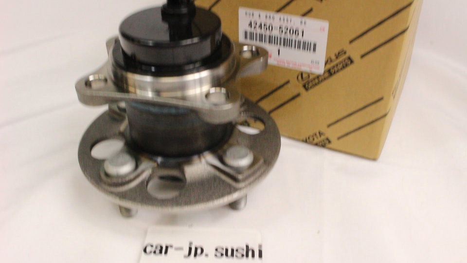 TOYOTA GENUINE 42450-52061 HUB & BEARING ASSY, REAR AXLE, RH/LH OEM ...