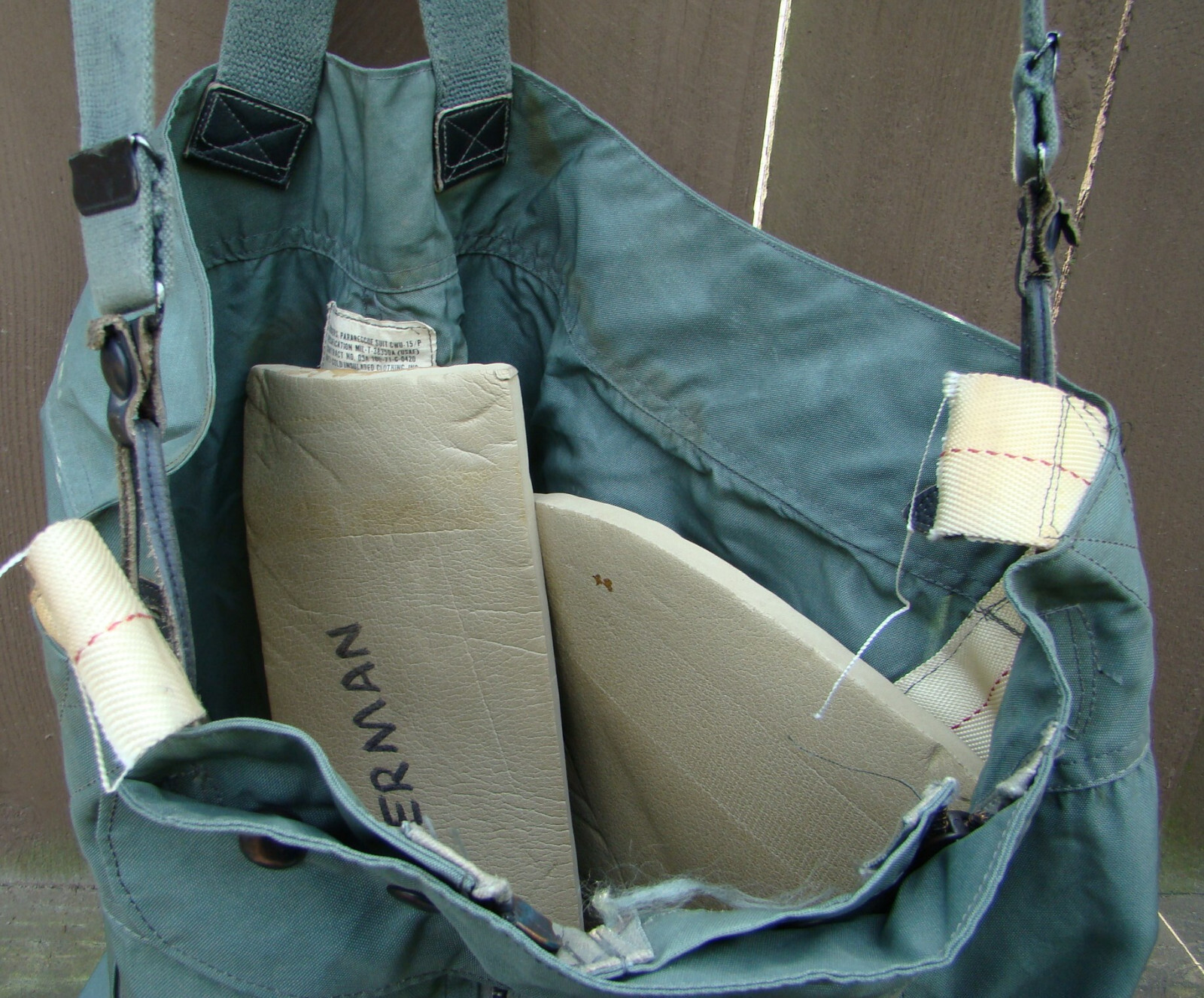 Vietnam War Era PJ Pararescue Gear Lot Helmet Jolly Green 304th 129th ...