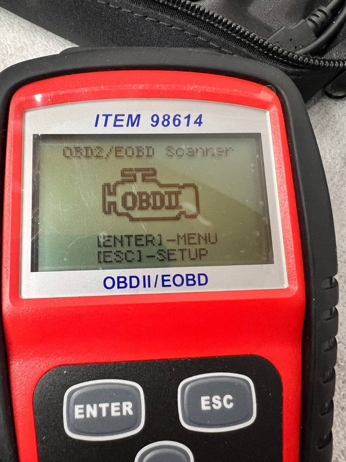Cen-tech 98614 Can OBDII Code Reader EOBD Scanner for sale online | eBay