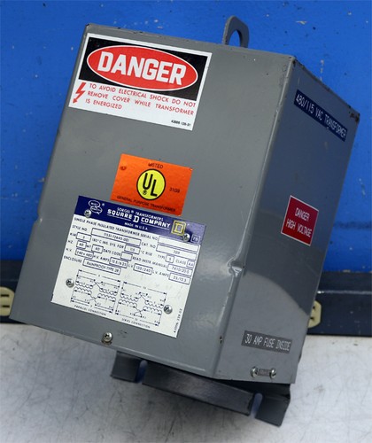Square D Company 3S1F Sorgel Single Phase Insulated Transformer | eBay