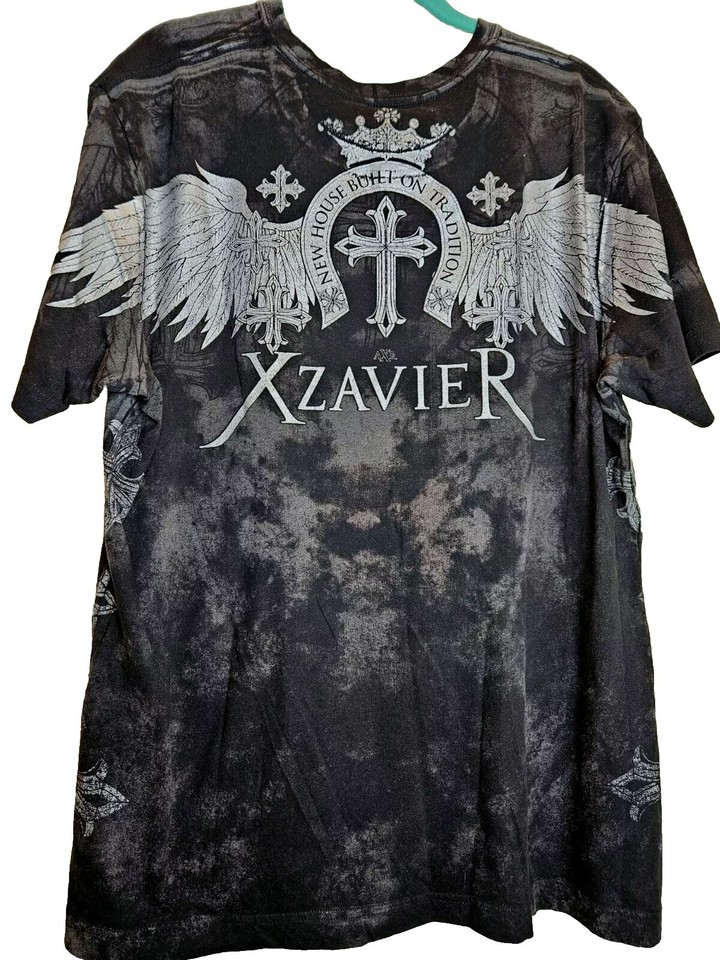 Xzavier Unlimited Graphic Tshirt XAVR New House Built On Tradition Goth ...