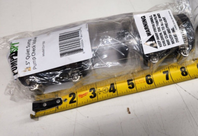 PumpSpy Model CV-150 1-1/2" Clear Quiet Sump Pump Check Valve Brand New ...