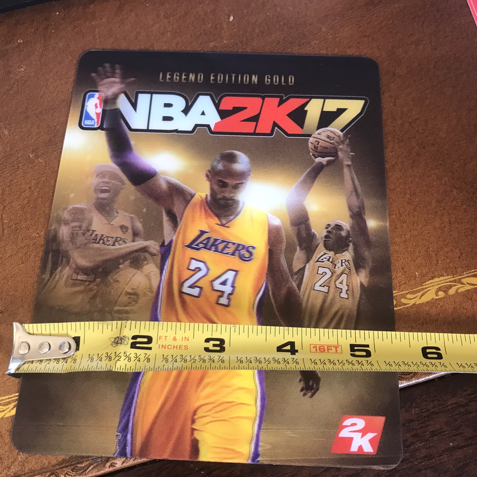 NBA2K17 Kobe Bryant Hologram Magnet Legend Edition Gold. | eBay