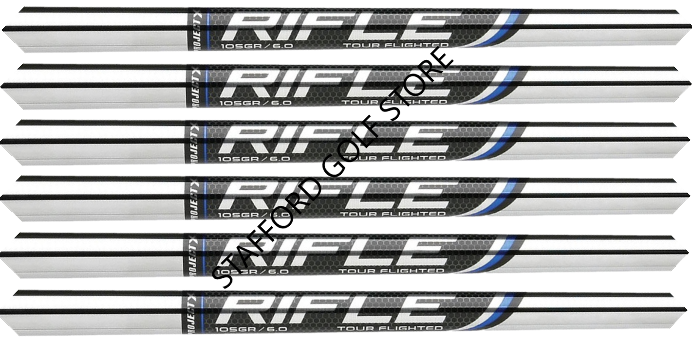 Project X Rifle Tour Flighted Steel Iron Shafts .370" Tip 105 Multiple ...