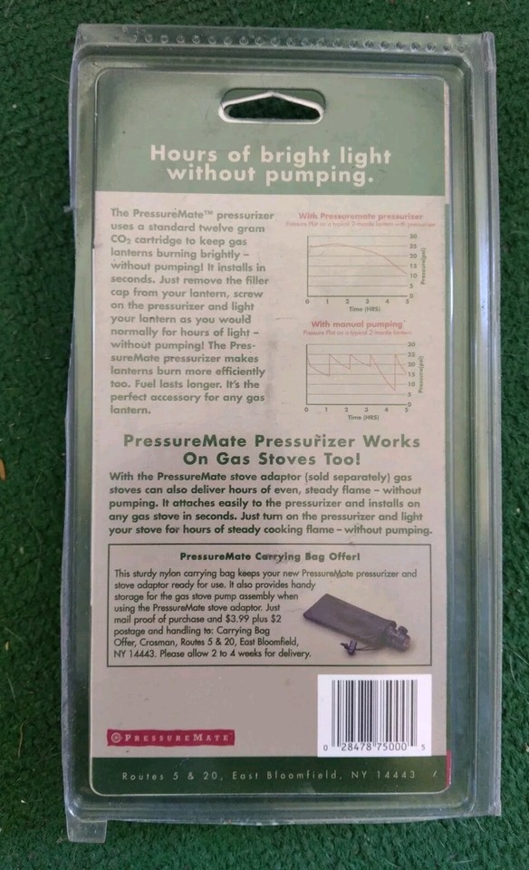 PressureMate by Crosman Gas Stove and Lantern Pressurizer - New Old Stock | eBay
