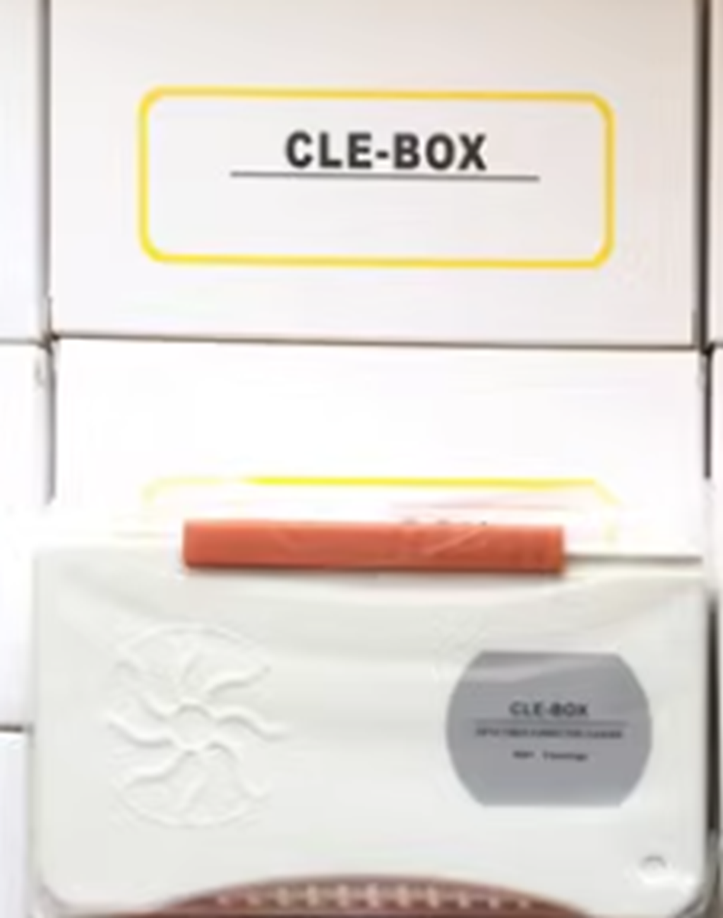 QTY:1 NEW CLE-BOX Fiber Cleaner with Inner Core Fiber Endface Cleaning ...
