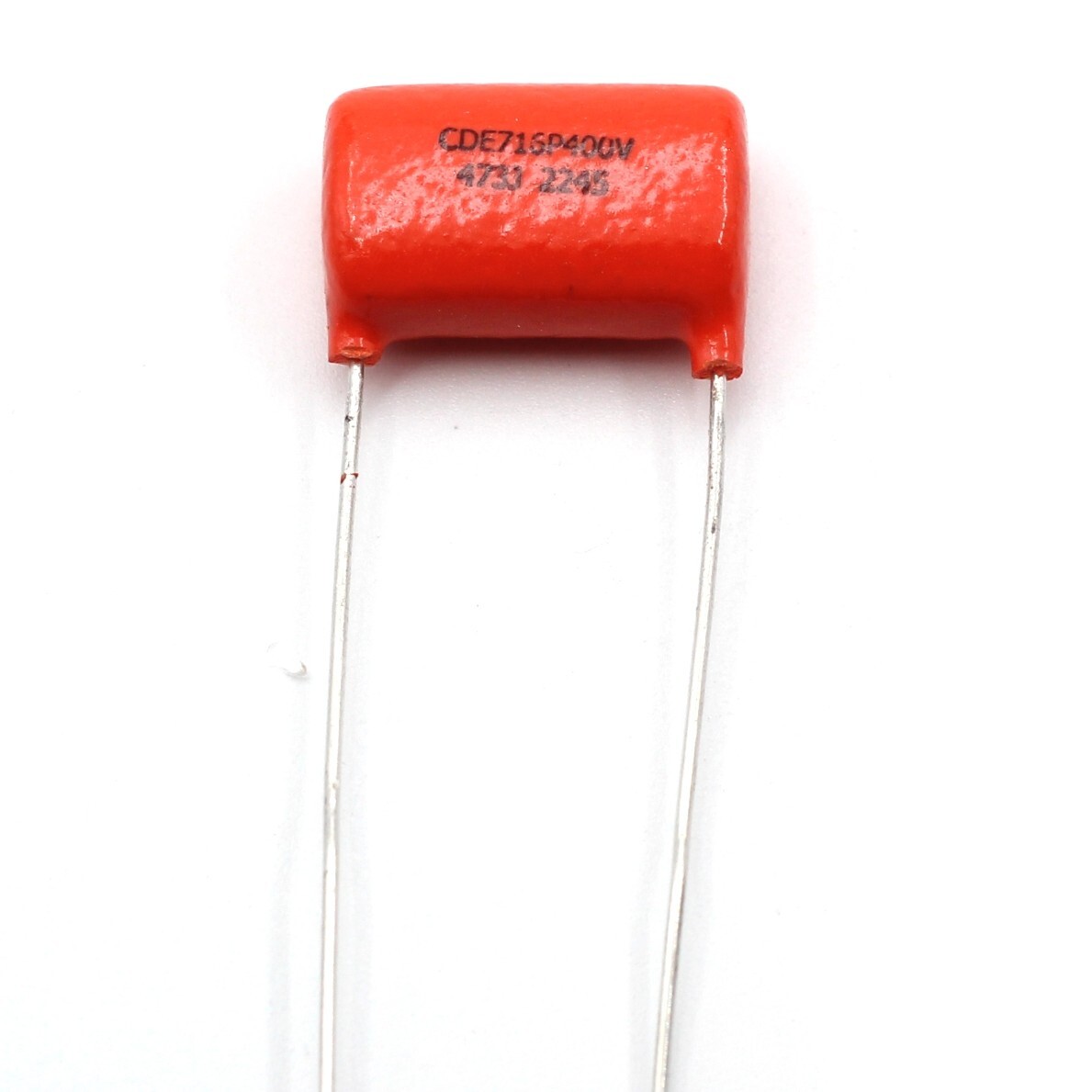 (3) CTS 250K SHORT SPLIT Shaft Potentiometers + Orange Drop 047uf/400v ...
