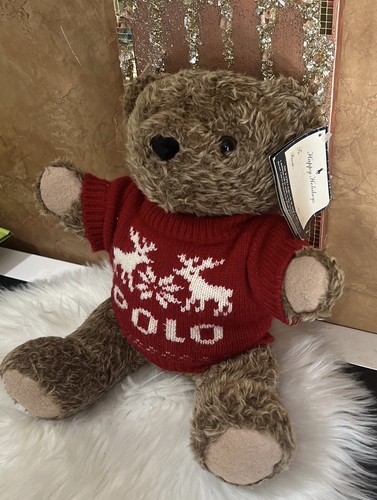 Vintage 90's Collectible Ralph Lauren Polo Bear Teddy Bear NWT | eBay