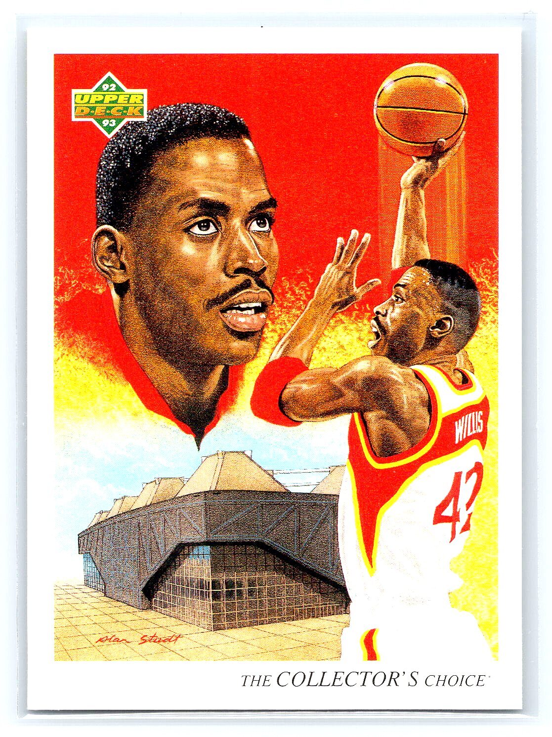 1992 Upper Deck Basketball #41 Kevin Willis TC, CL Atlanta Hawks | eBay