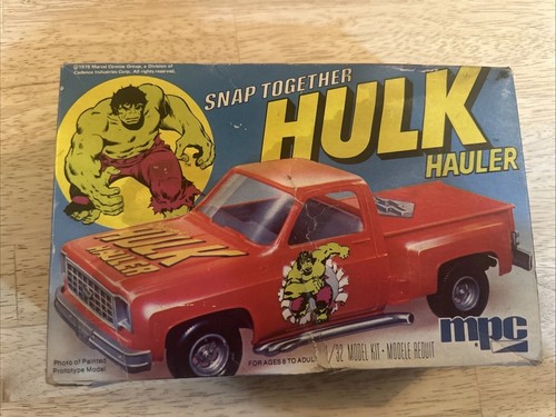 1978 SQUARE BODY CHEVY VINTAGE INCREDIBLE HULK HAULER MPC Snap Model | eBay