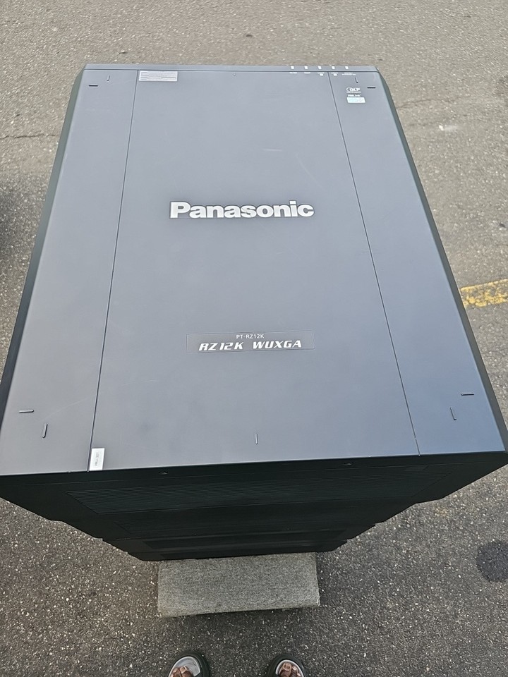 Panasonic PT-RZ12K WUXGA Laser Projector 12k Lumens, | eBay
